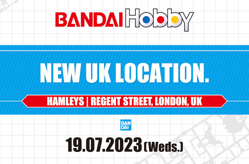 UK Anime Network - Bandai Hobby launches new flagship store in London