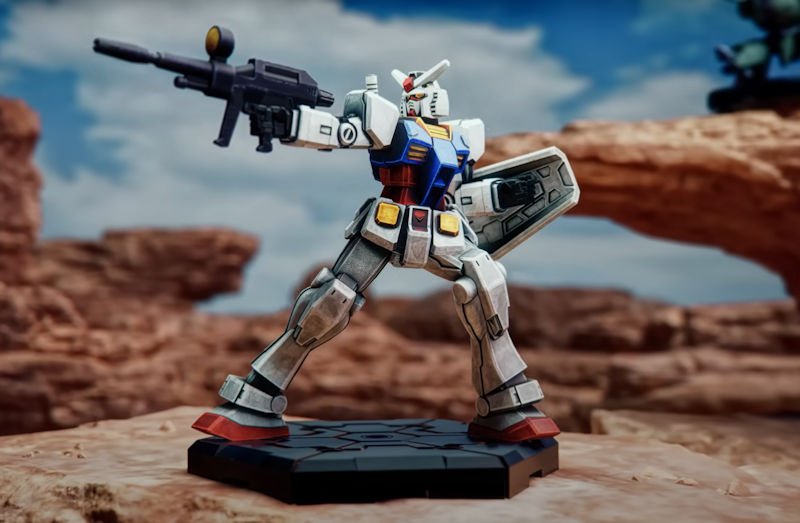 UK Anime Network - Bandai teases miniature tabletop wargame Gundam Assemble