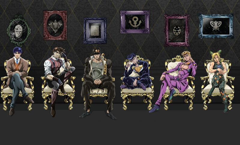 UK Anime Network - JoJo's Bizarre Adventure World arrives in London ...