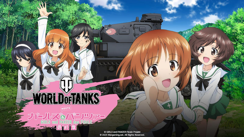 UK Anime Network - Girls und Panzer collab with World of Tanks for ...